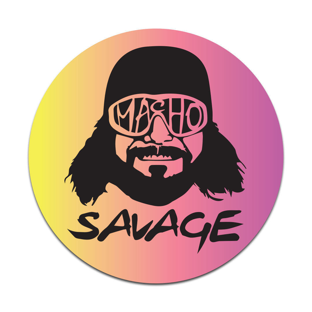 Macho Man – Maui Sticker Company